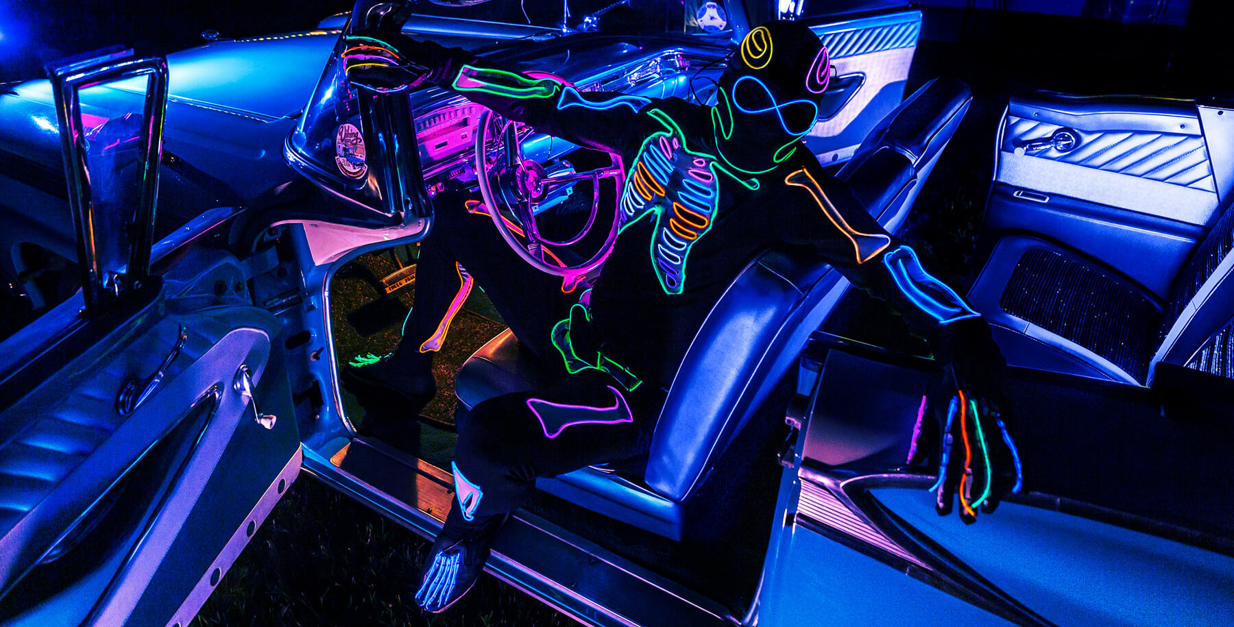 Talleres de El Wire – ¡Ilumina tu vida! - Skeleton-Man