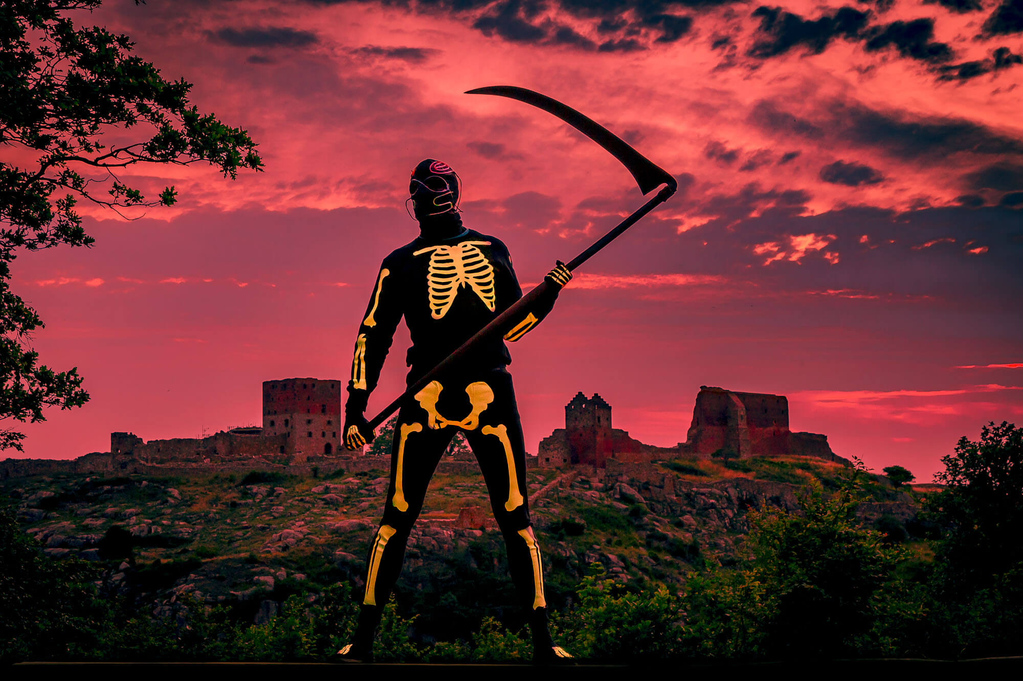 The Role of Death In Life - Terror Management - Skeleton-Man