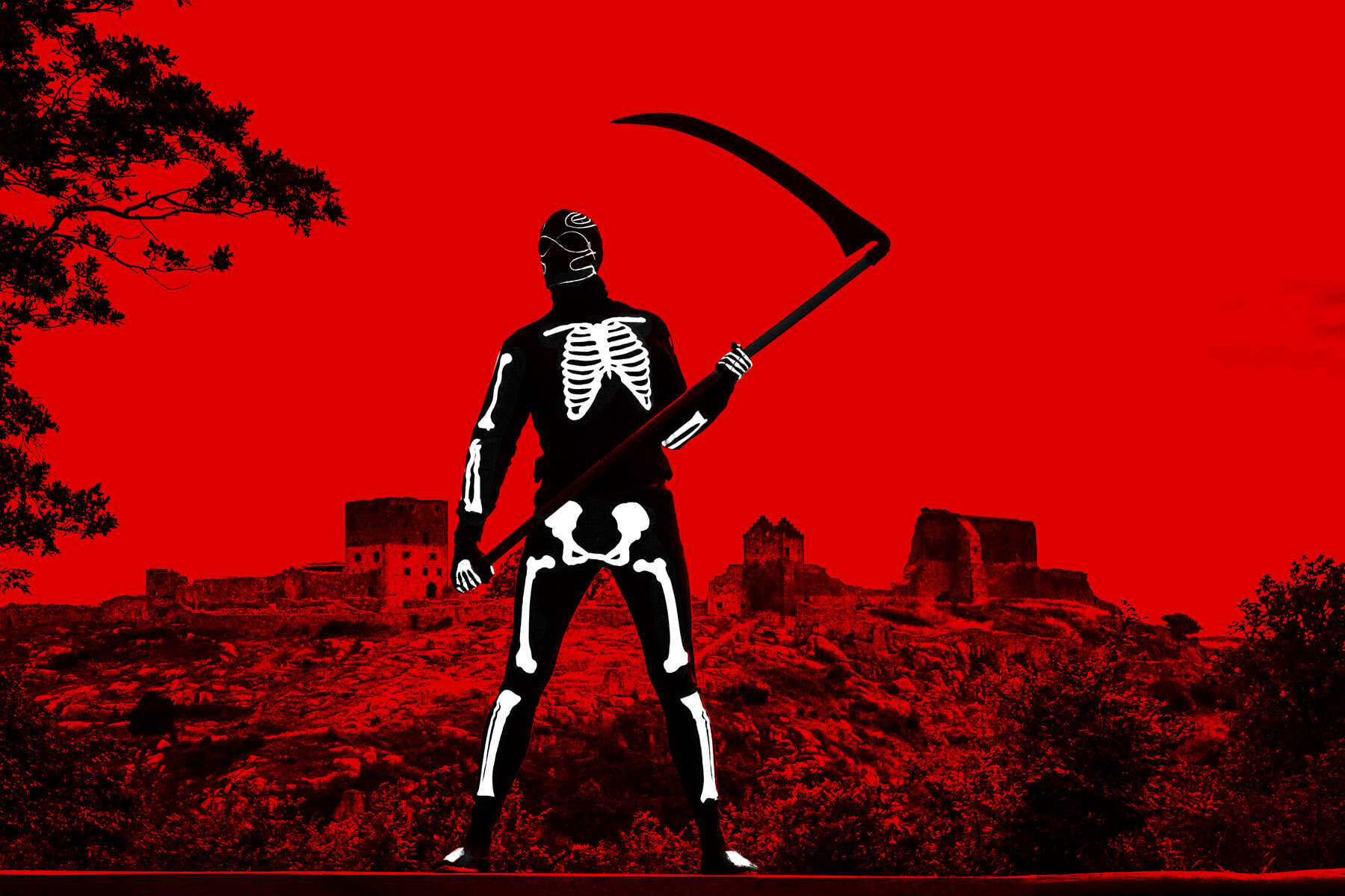 The Role of Death In Life - Terror Management - Skeleton-Man